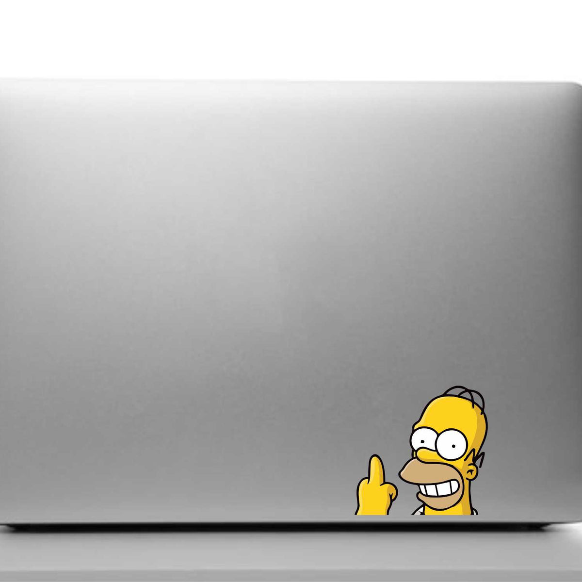 Homer Simpson Middle Finger – Decal Fusion